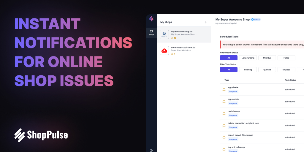 ShopPulse - E-Commerce Monitoring